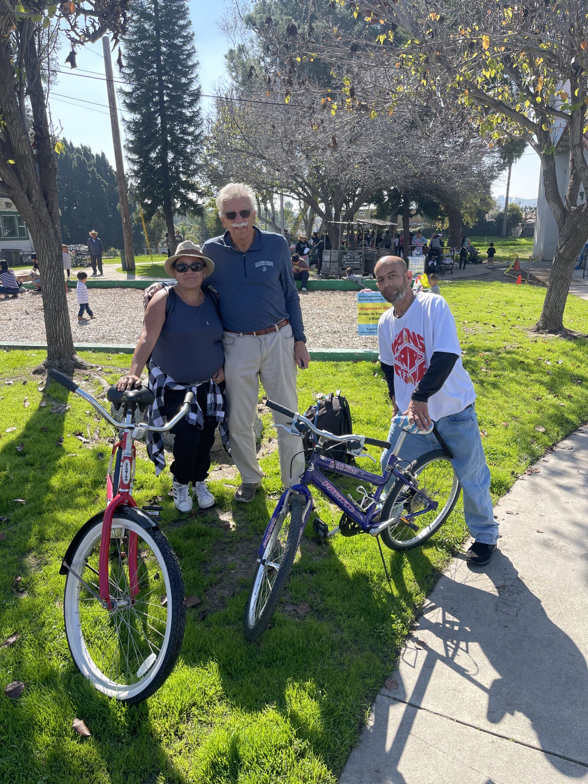 Our own Larry Spooner Board Member & volunteer donates bikes to La ...